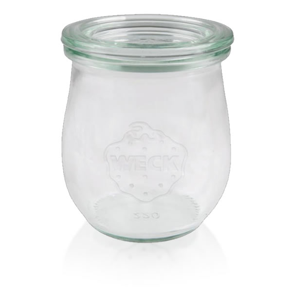 Weckglas - Tulpenglas 220 ml mit Deckel