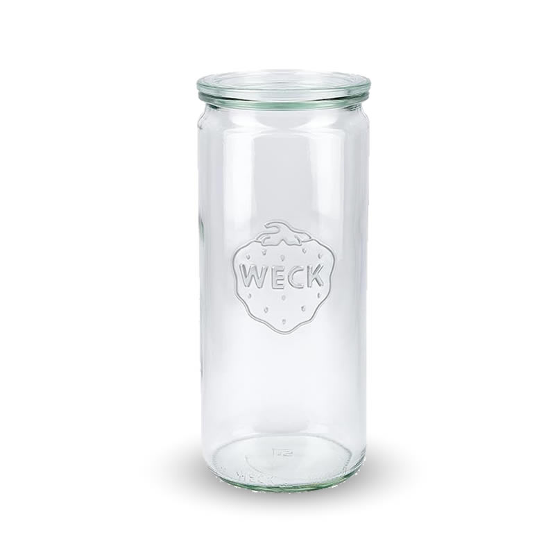 Weckglas - Zylinderglas 1040ml komplett