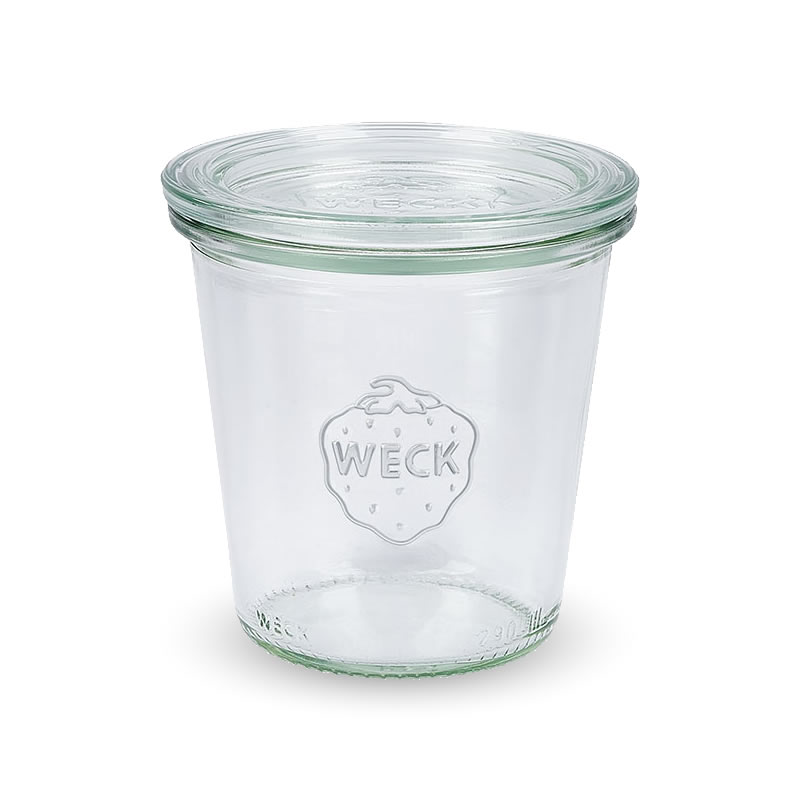 Weckglas - Einmachglas 290ml komplett