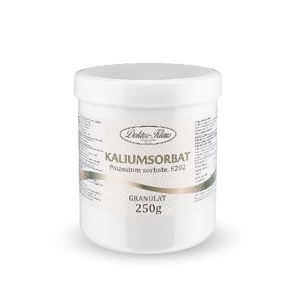 250g Kaliumsorbat (E202) in weißer Dose