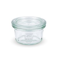 Weckglas - Tulpenglas 220 ml mit Deckel