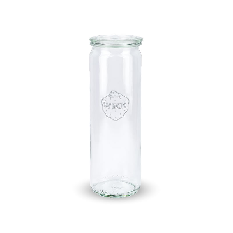 Weckglas - Zylinderglas 600ml + Glasdeckel