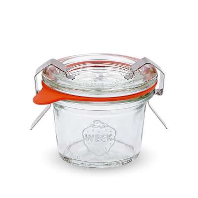 Weckglas - Delikatessenglas / Einmachglas 200ml komplett