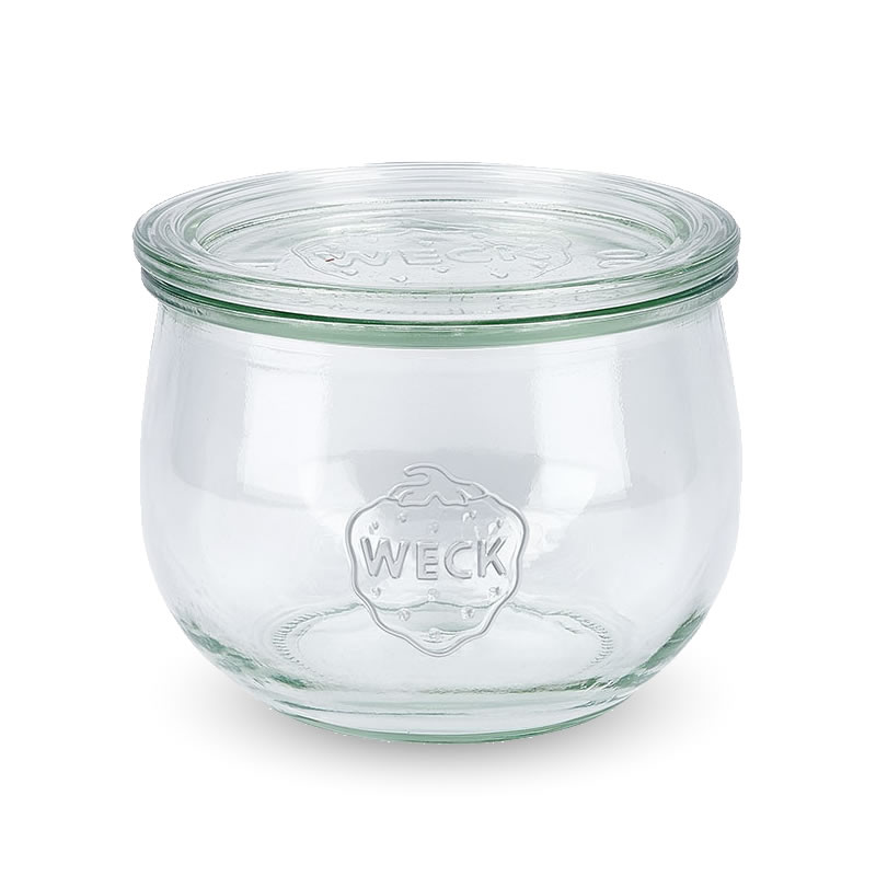 Weckglas - Tulpenglas 580ml + Glasdeckel