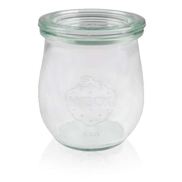 Weckglas - Tulpenglas 220 ml mit Deckel